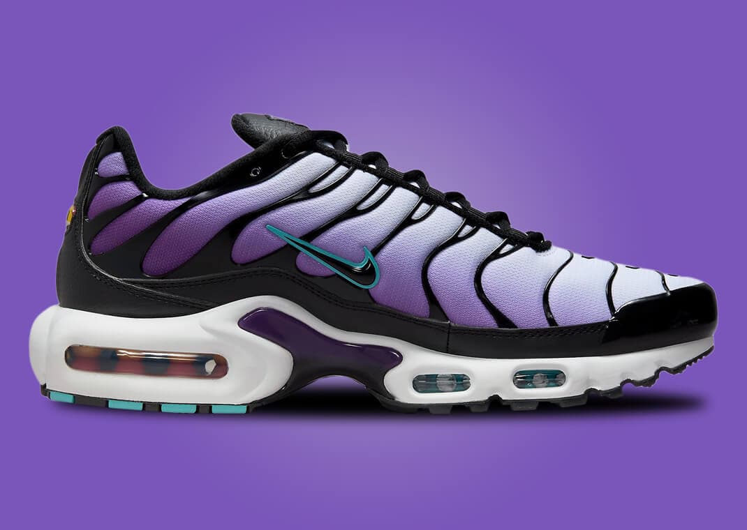 Reverse Grape Vibes Highlight the Nike Air Max Plus Disco Purple Teal ...