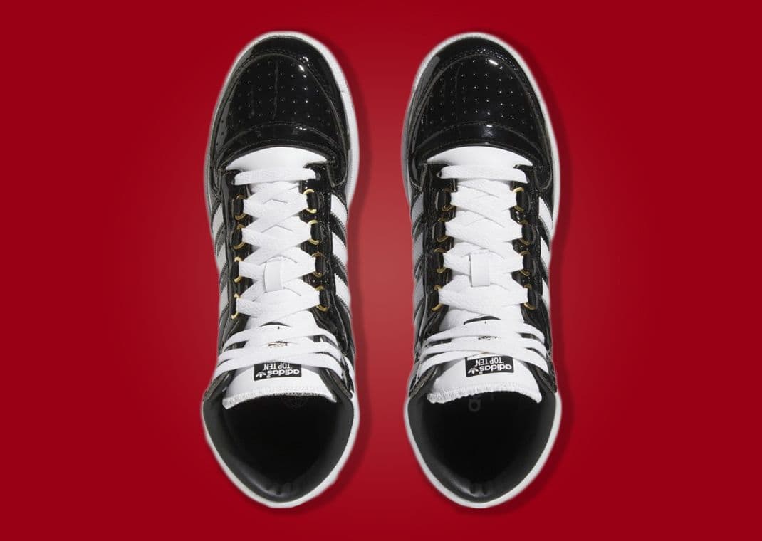 Patent Leather Takes Over A Duo Of adidas Top Ten Colorways