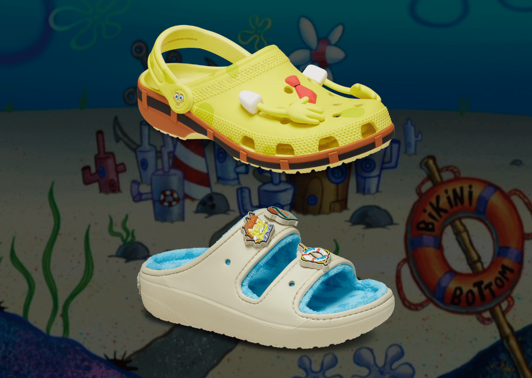 The SpongeBob Squarepants x Crocs Collection Releases May 2024
