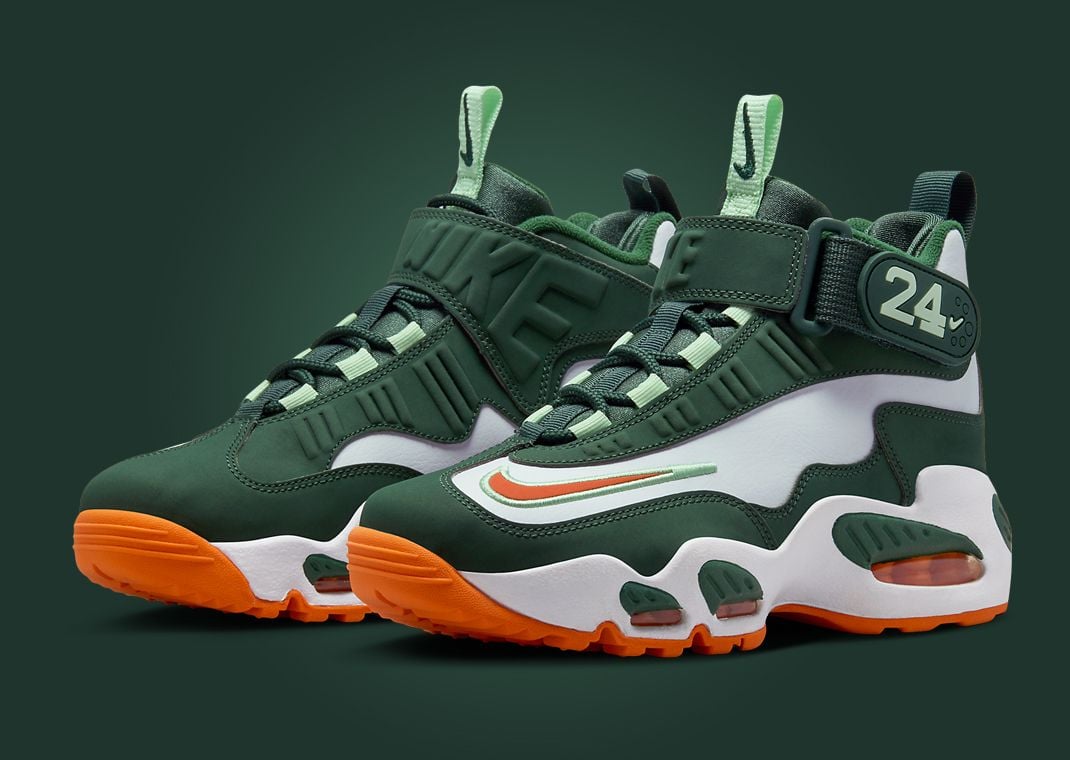 The Nike Air Griffey Max 1 Miami Hurricanes Releases February 2024