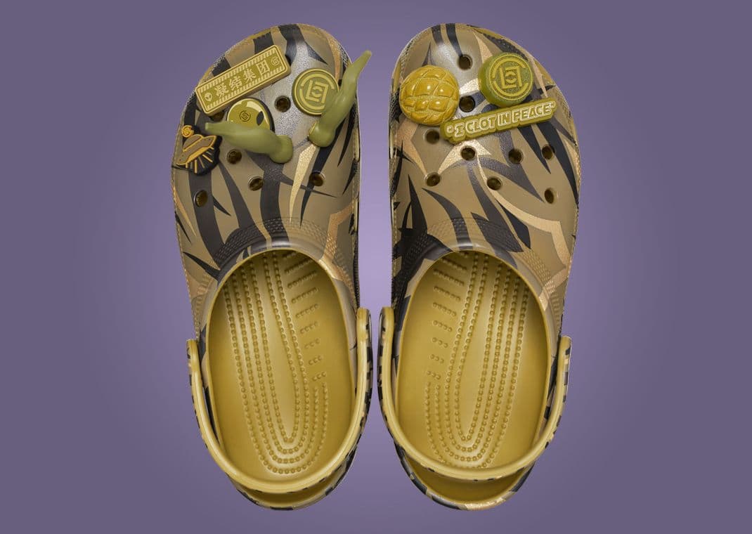 The CLOT x Crocs Classic Clog Pack Releases March 2024