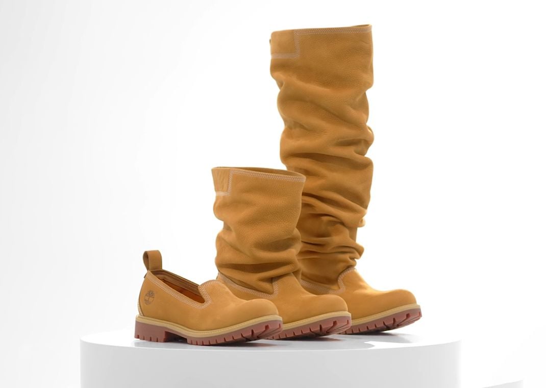 Timberland Tapped Telfar for an Insane Pack of Thigh High Boots