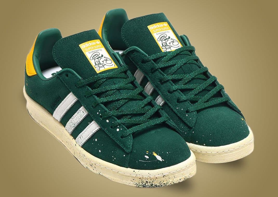 Graffiti Artist COOK Gets A Pack Of Collaborative adidas Campus 80 ...