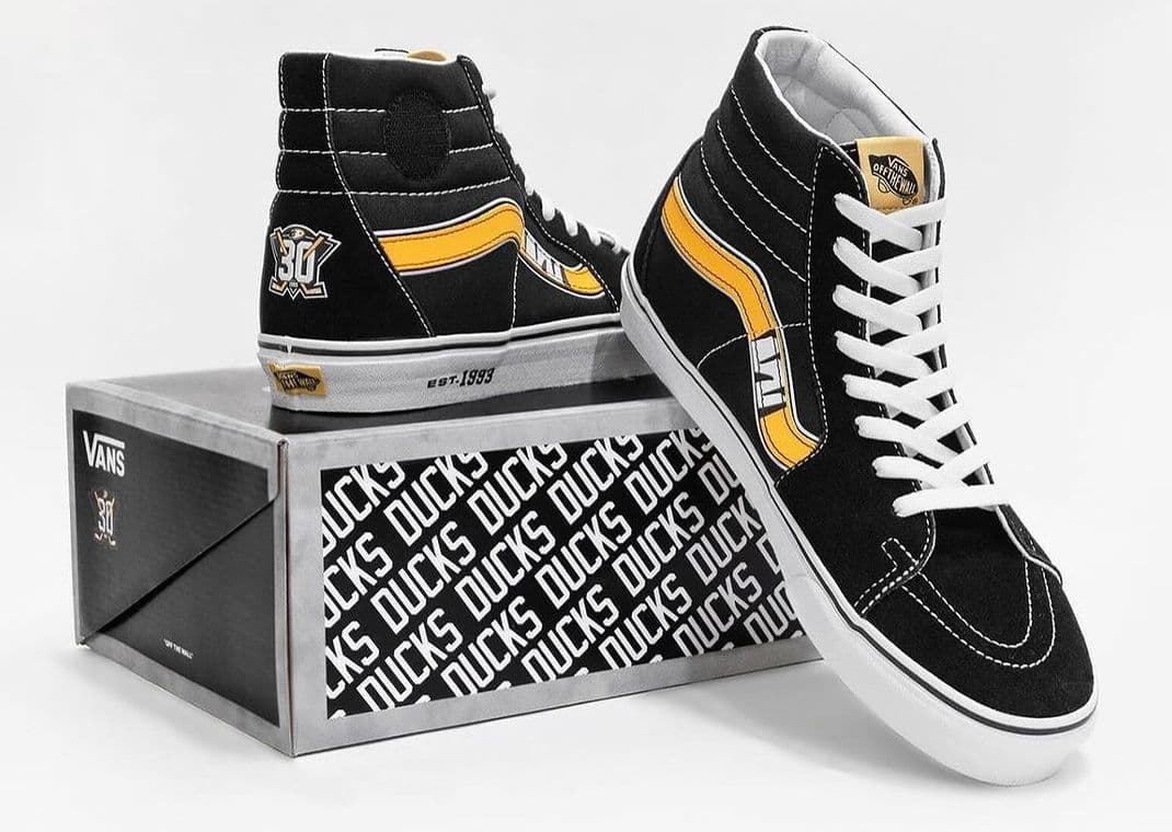 The Anaheim Ducks x Vans Collection Releases March 2024