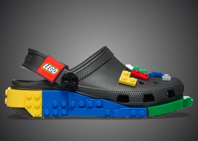 LEGO Stacks Bricks on the Side of Crocs for a Set of Customizable Clogs