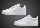 Nike Extends the Air Force 1 ‘01 Shape to the Classic White-On-White Low