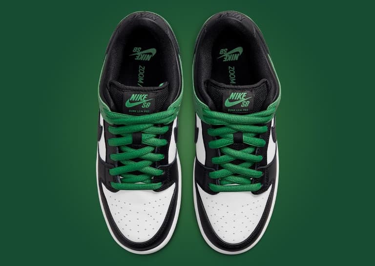 The Nike SB Dunk Low Classic Green Restocks in Europe in April 2024