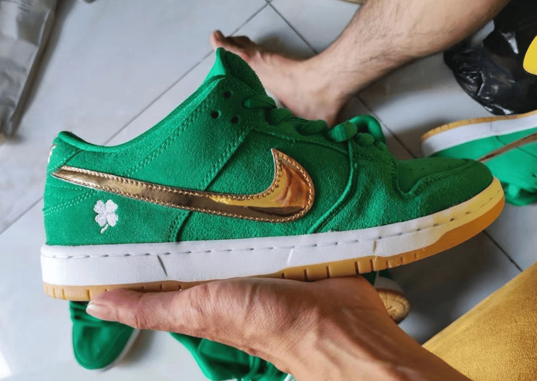 The Nike SB Dunk Low Gets A St. Patrick's Day Makeover