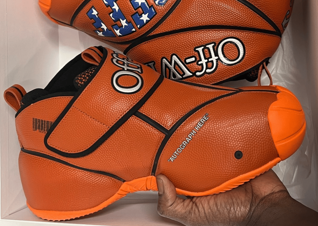 The Off-White The Baller Basketball Sneaker Releases Fall/Winter 2024