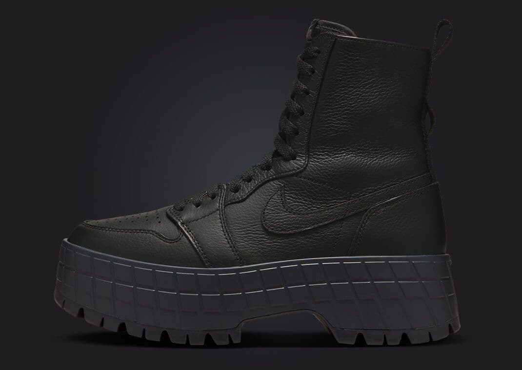 The Women's Exclusive Air Jordan 1 Brooklyn Black Flat Pewter Releases ...