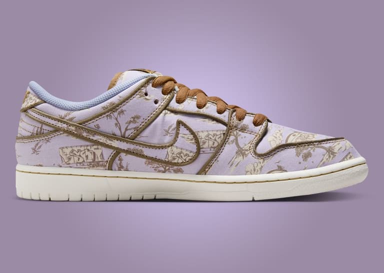 The Nike SB Dunk Low Premium Pastoral Print Releases April 2024