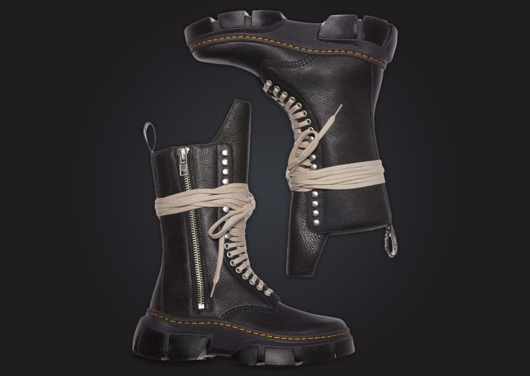 The Rick Owens x Dr. Martens DMXL Pack Releases March 2024