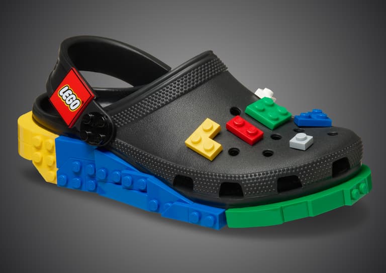 LEGO Stacks Bricks on the Side of Crocs for a Set of Customizable Clogs