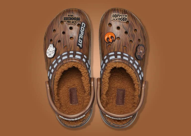 The Star Wars x Crocs Classic Clog Chewbacca Releases September 25