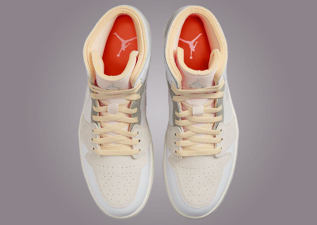 This Air Jordan 1 Mid Gets Turned Inside Out