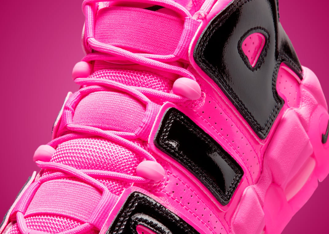 The Nike Air More Uptempo Gets a Women’s Exclusive in Pink Blast and Black
