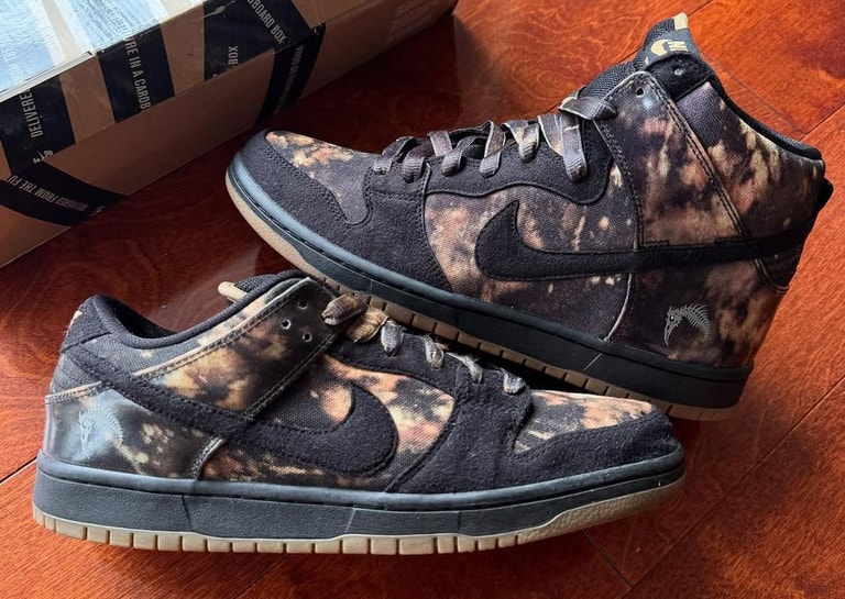 This Nike SB Dunk Pushead 2 High Sample Never Saw the Light of Day