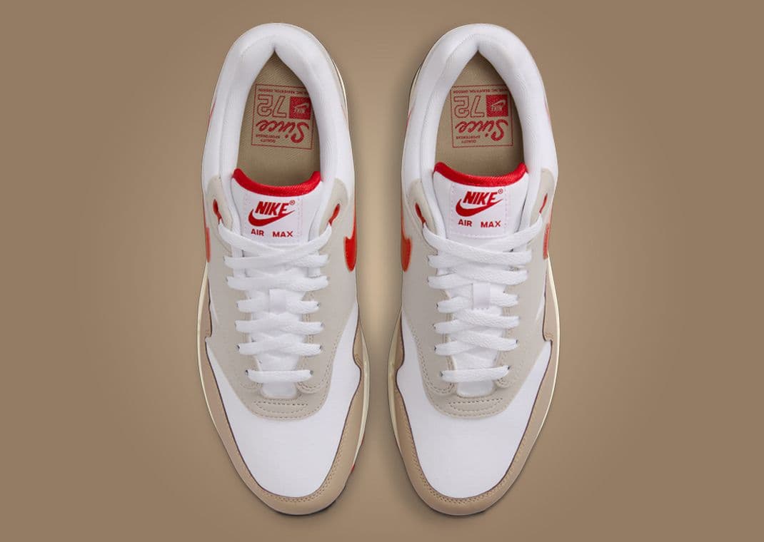 The Nike Air Max 1 Cream II University Red Releases Summer 2024