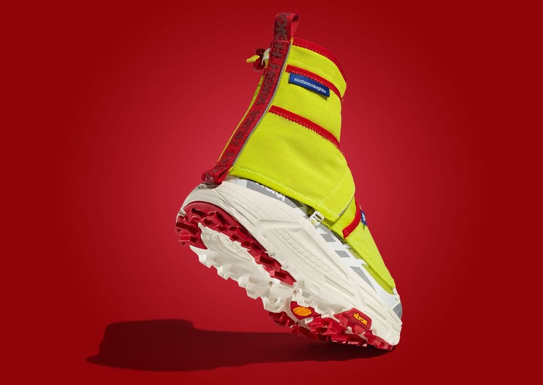 The Nicole McLaughlin x Hoka Mafate Three2 White Neon Releases June 2024
