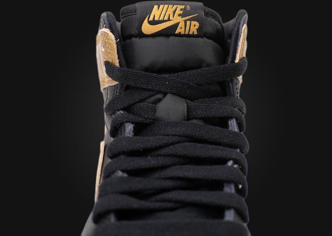 The Air Jordan 1 High Black Metallic Gold Releases August 2024
