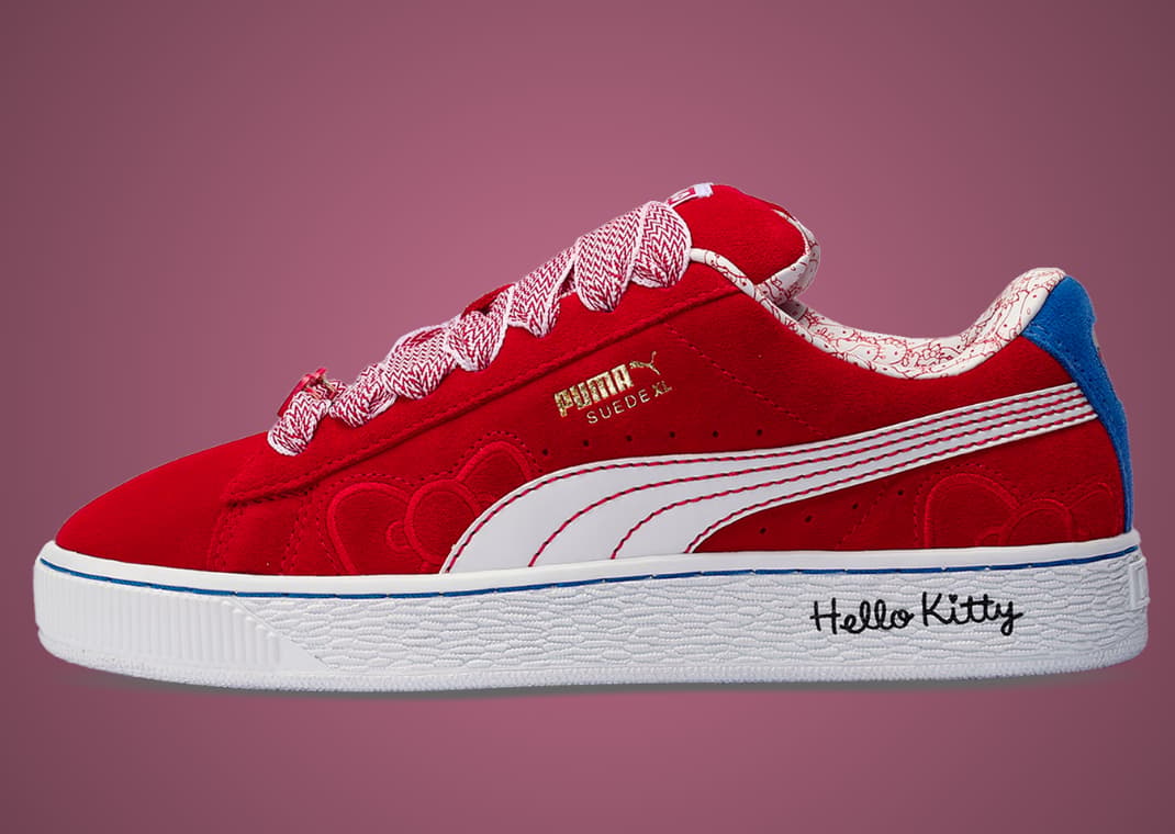 The Hello Kitty x Puma Collection is Available Now