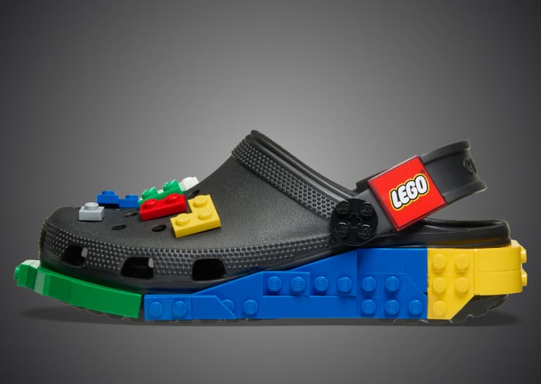 LEGO Stacks Bricks on the Side of Crocs for a Set of Customizable Clogs