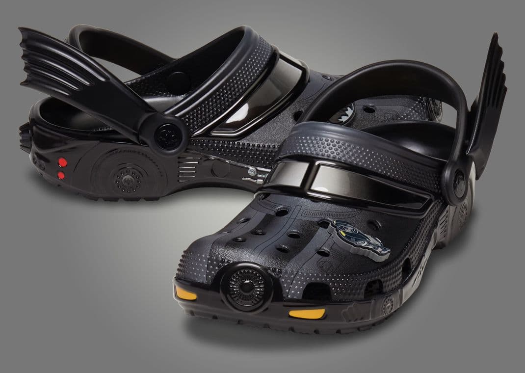The Batman x Crocs Classic Clog Batmobile Releases September 2024