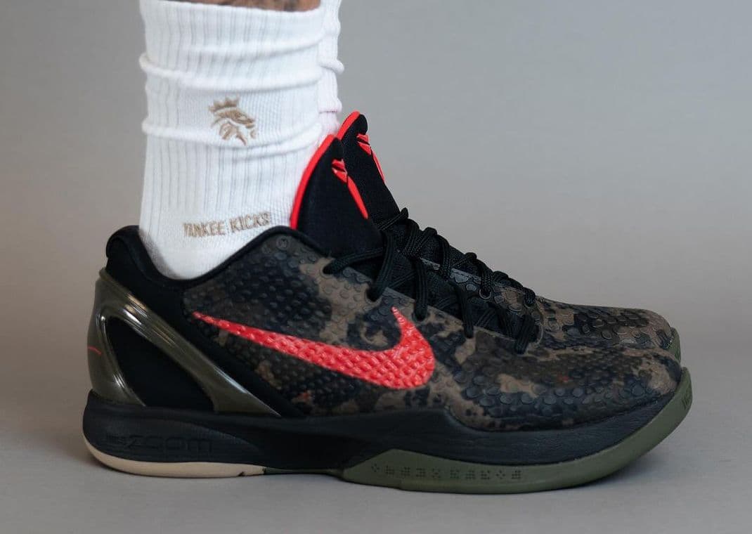 The Nike Kobe 6 Protro Italian Camo Releases April 2024