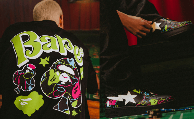 BAPE Channels the Neon Lights of Las Vegas for ComplexCon Exclusive ...