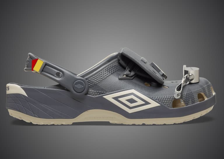 Umbro Just Added a Soccer Tongue to the Crocs Classic Clog