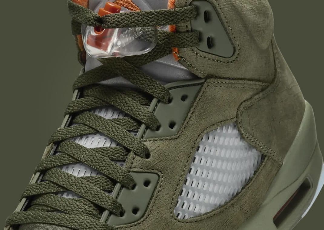 The Air Jordan 5 Olive Releases March 2024
