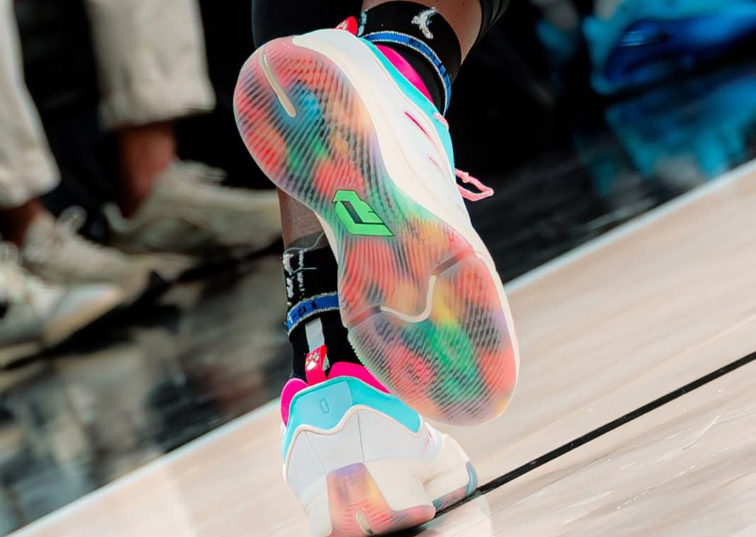Toucan Sam Swoops in on Chelsea Gray's Froot Loops-Inspired adidas Dame ...