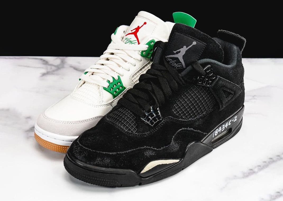 Detailed Look at the Air Jordan 4 Retro Nike SB Wear Test Sample