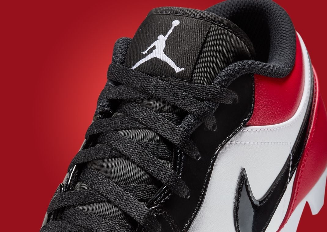 The Air Jordan 1 Low TD Cleat Bred Toe is Available Now