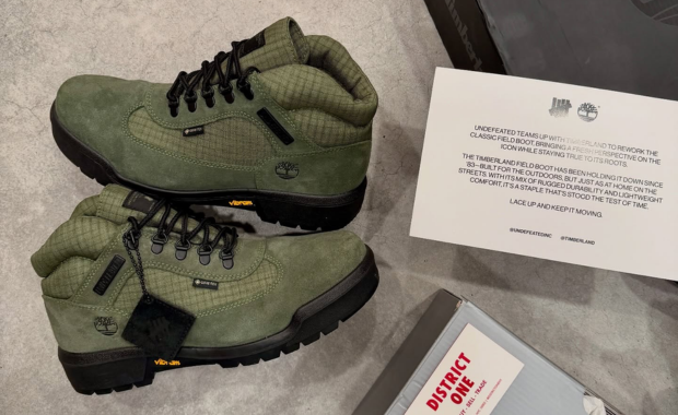 UNDEFEATED and Timberland Made 50 Pairs of Friends & Family Field Boots