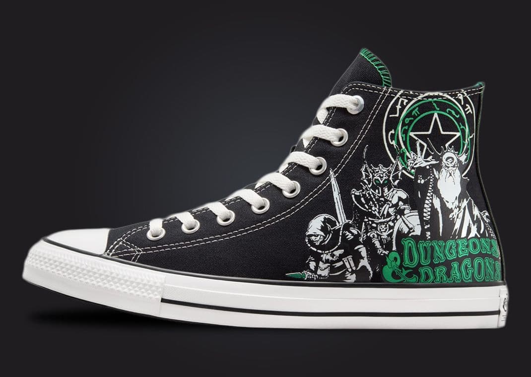 The Dungeons & Dragons x Converse Collection Releases April 2024
