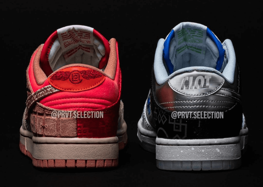 The CLOT x Nike Dunk Low What The? Restocks May 2024