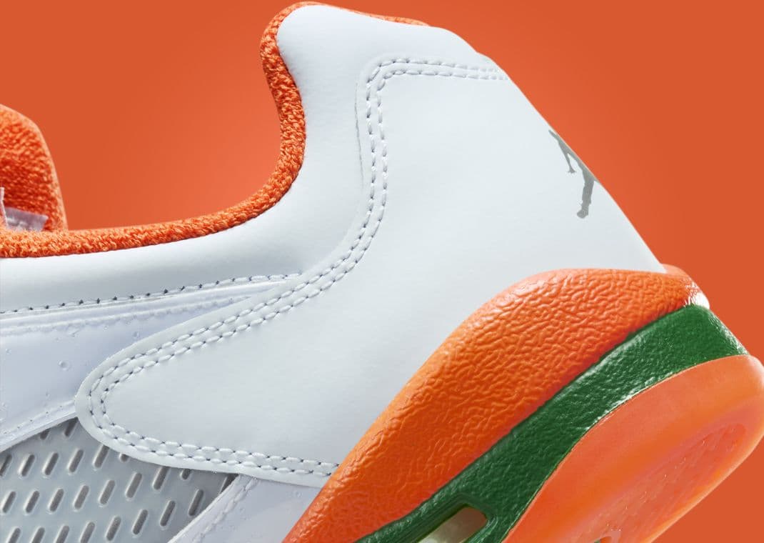 The Kid's Exclusive Air Jordan 5 Retro Low Hurricanes Releases June 2024