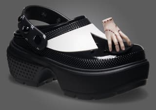 The Crocs Stomp Clog Wednesday Addams Releases Tomorrow