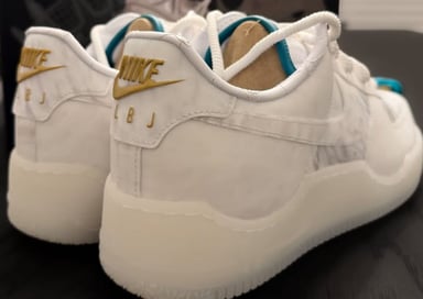 Nike Adds a Marbled White Air Force 1 to LeBron’s Off-Court Collection