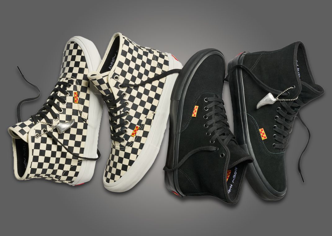The Andrew Allen x Vans Skate Authentic High Collection Releases ...