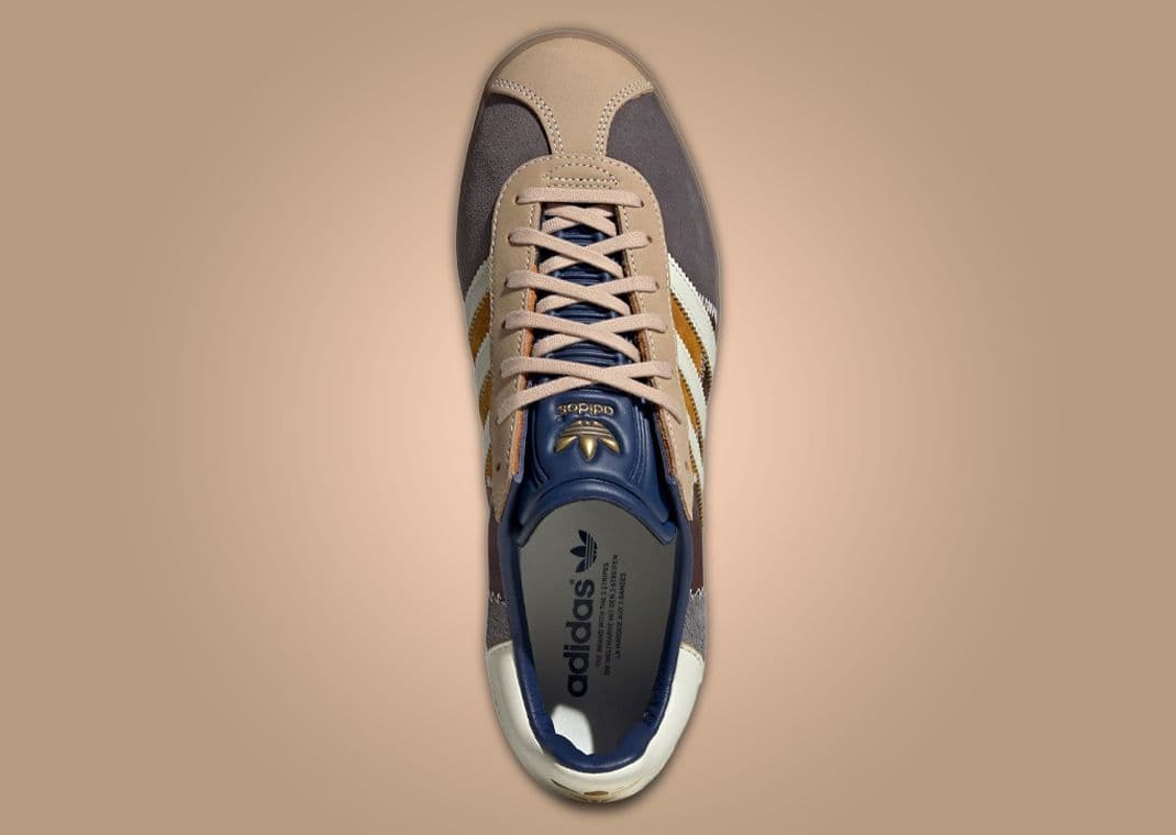 The atmos x adidas Gazelle 85 Patchwork Releases in 2024