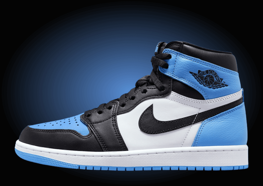 Detailed Look At The Air Jordan 1 High UNC Toe