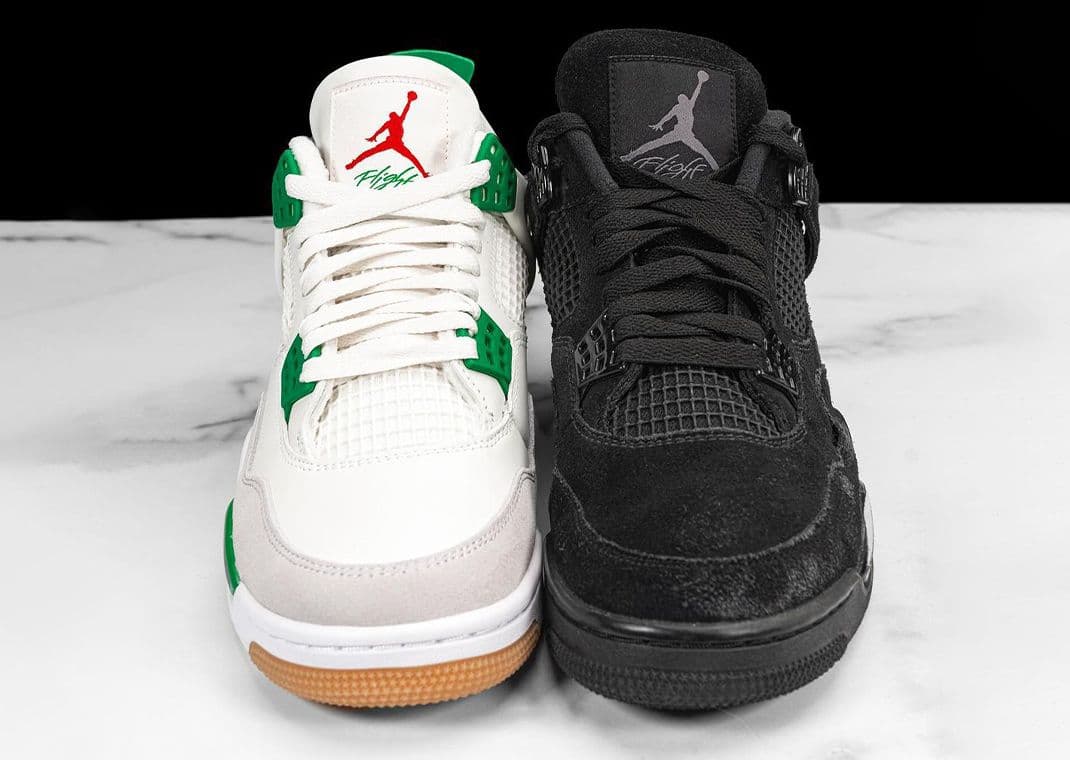 Detailed Look at the Air Jordan 4 Retro Nike SB Wear Test Sample