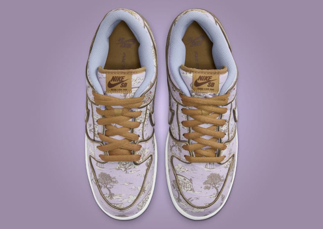 The Nike SB Dunk Low Premium Pastoral Print Releases April 2024