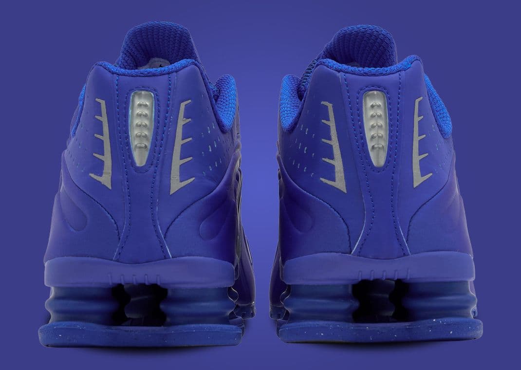 The Nike Shox R4 Blue Woman Group Releases August 2024