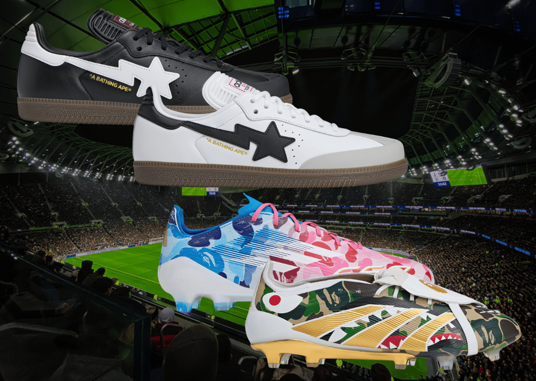 BAPE x adidas Continue to Show Out on the Soccer Pitch