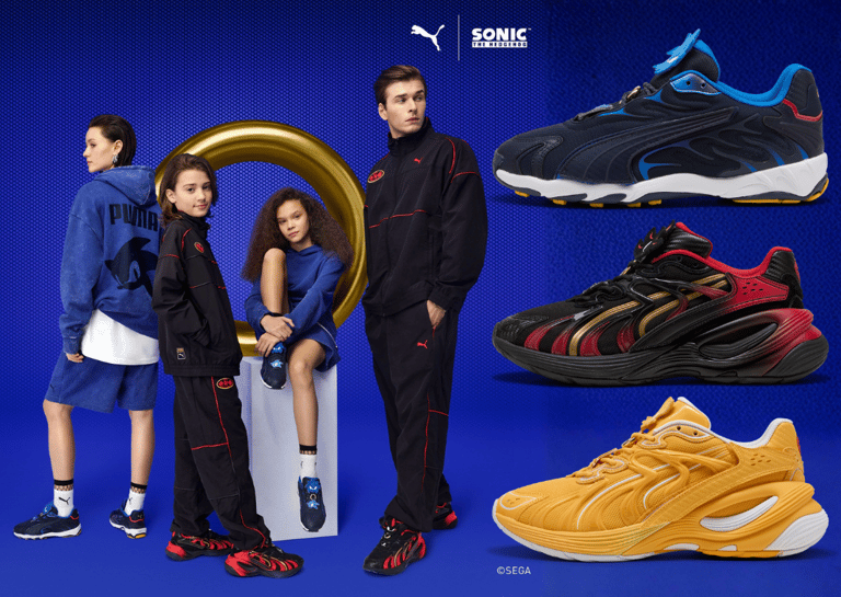 Puma’s New Sonic the Hedgehog Pack Includes Shoes for Tails, Shadow ...