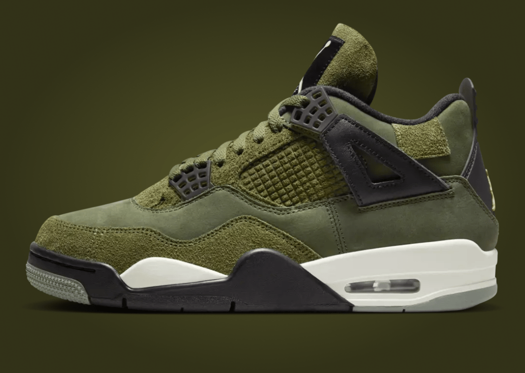 The Air Jordan 4 Craft Olive Releases Sooner Than Expected!