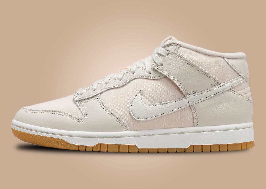 The Nike Dunk Mid Sail Guava Ice Is One Of The Cleanest Dunks Yet